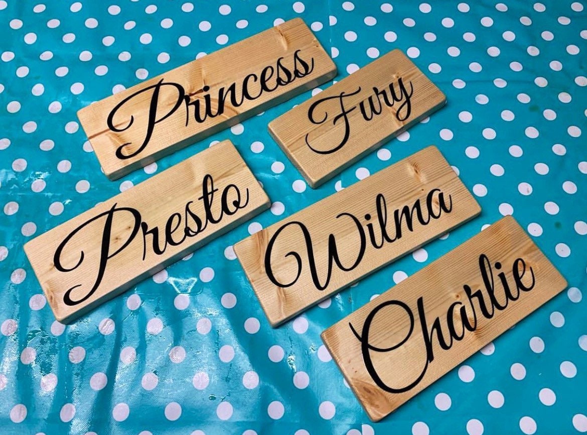 Horse Stable Name Plates - Etsy UK