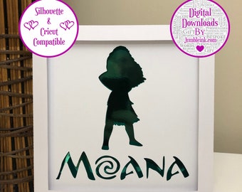 Moana Shadow Box - Etsy UK