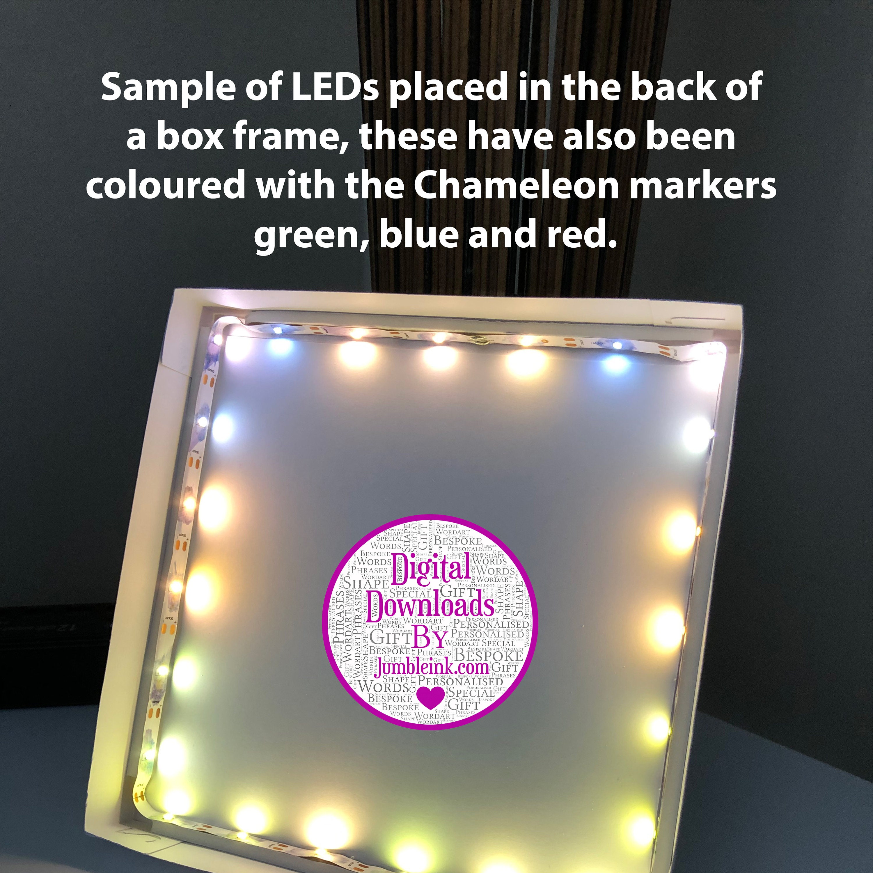 J569 LED Strip Lights For 3D Light Box 1 Meter Self Adhesive | Etsy