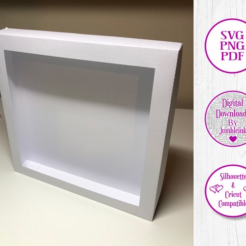 Shadow Box Svg Template Svg Files for Cricut and Silhouette - Etsy
