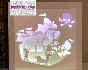 Peter Pan Shadow Svg - Etsy