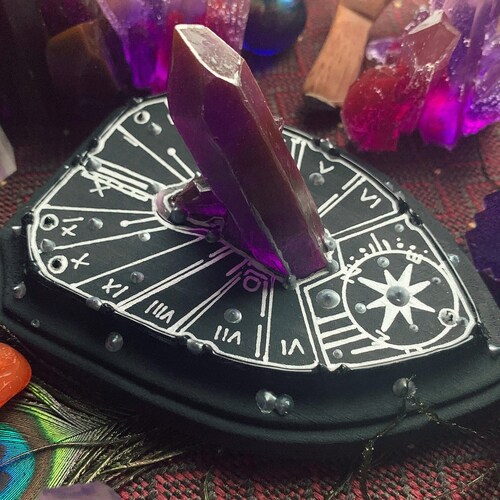 Crystal Sundial Shield - Etsy