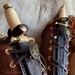 Dagger Bracer Set default Brown - Etsy
