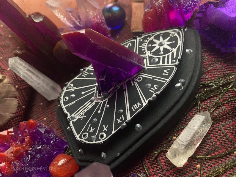 Crystal Sundial Shield - Etsy
