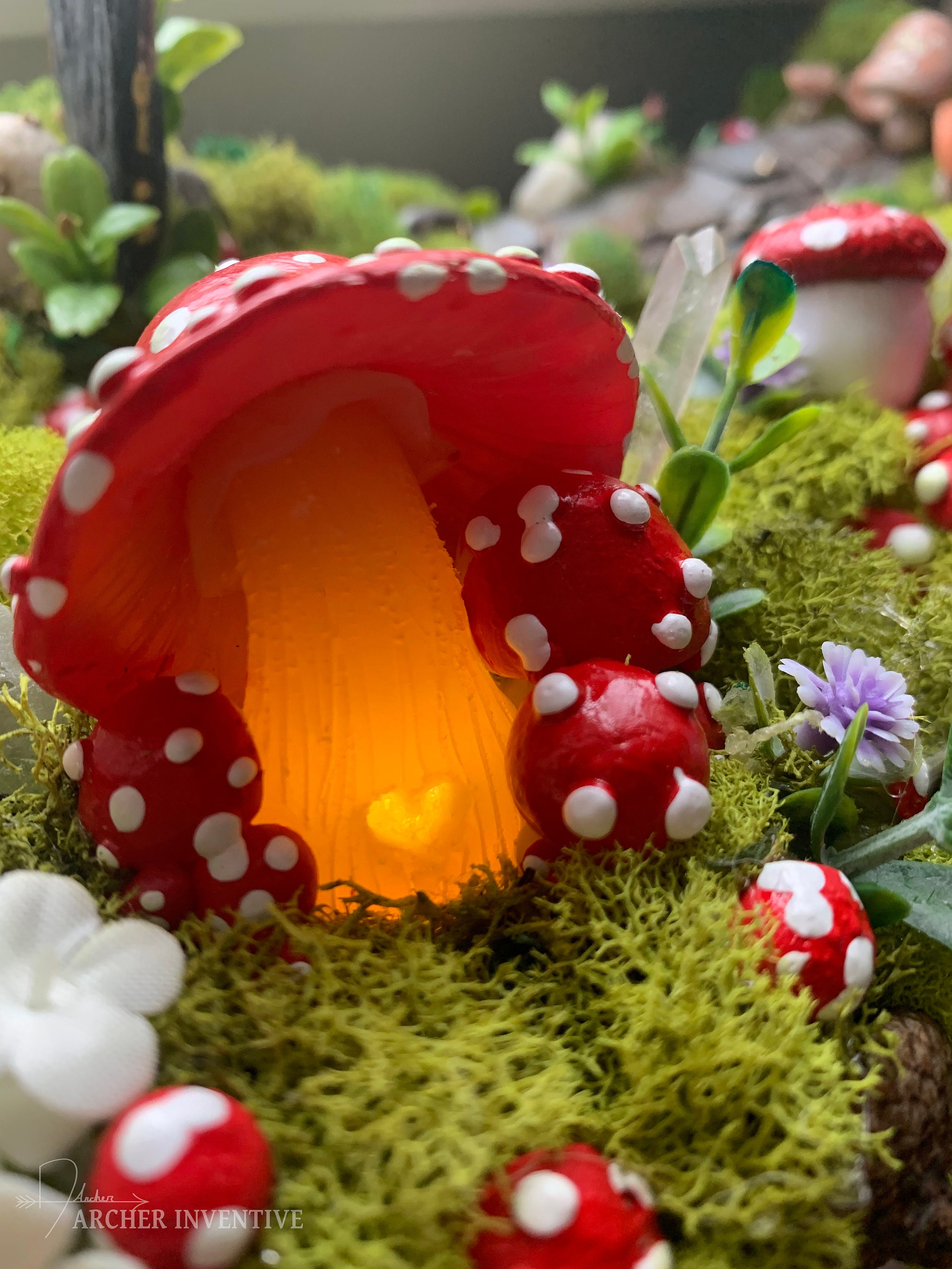 Flickering Fungi | Etsy