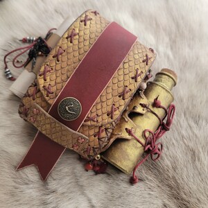 Small Dragon Scale Pouch - Etsy