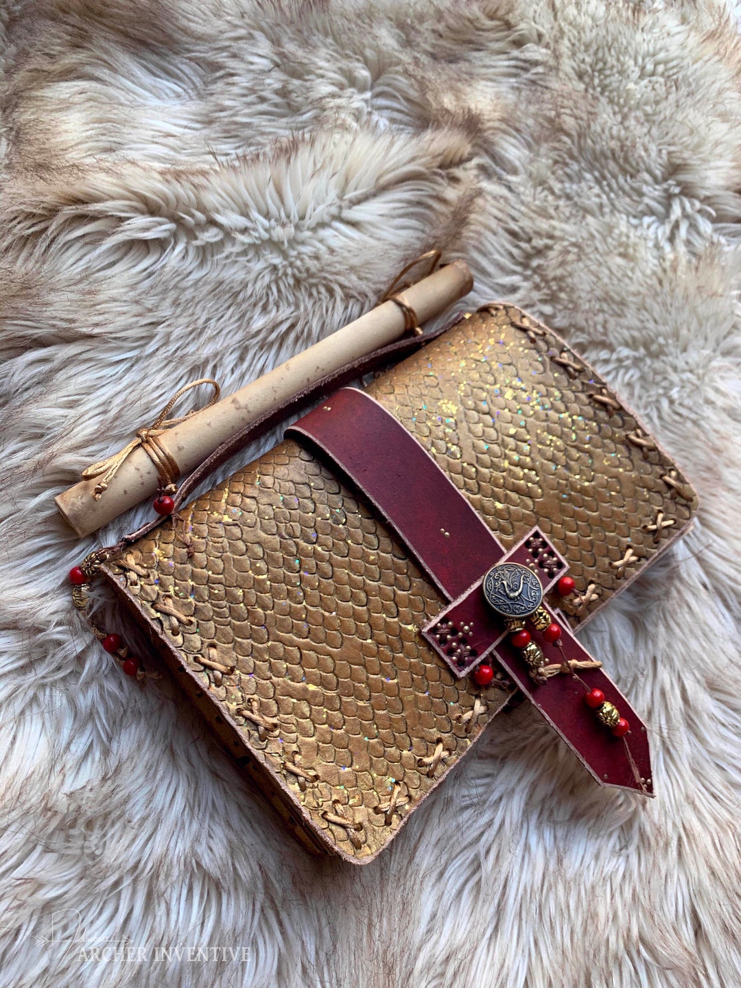 Dragon Scale Journal - Etsy