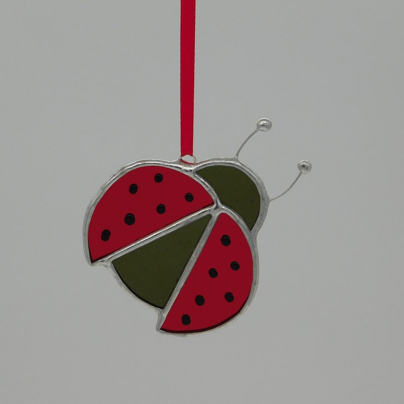 Ladybug Suncatcher - Etsy