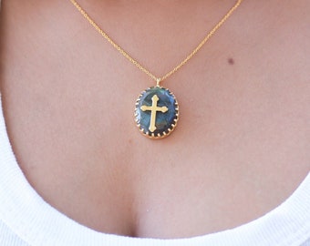 Unique Cross Pendant - Etsy