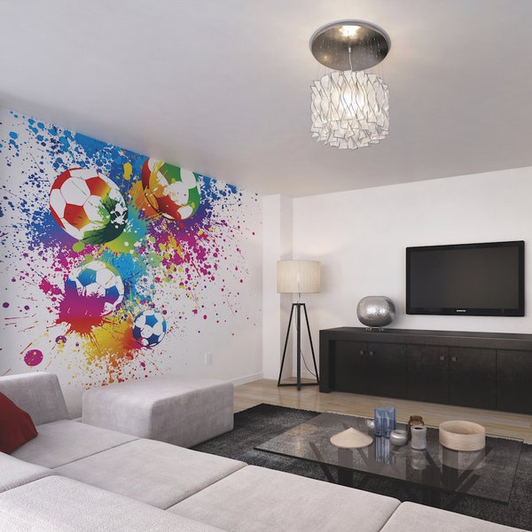 Football Mural - Etsy