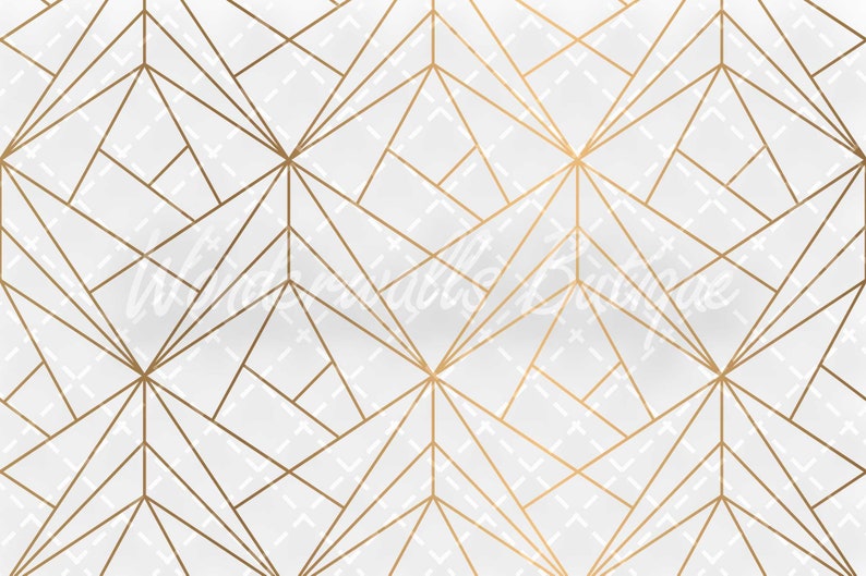 Gold Geometric Triangles Self Adhesive Removable Wallpaper - Etsy