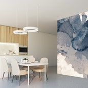 Ink Splatter Navy Wall Mural Self Adhesive Removable - Etsy