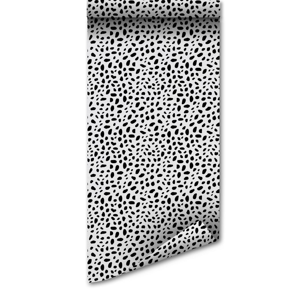 Dalmatian Spots Wallpaper: Removable Peel and Stick Accent Wall - Etsy