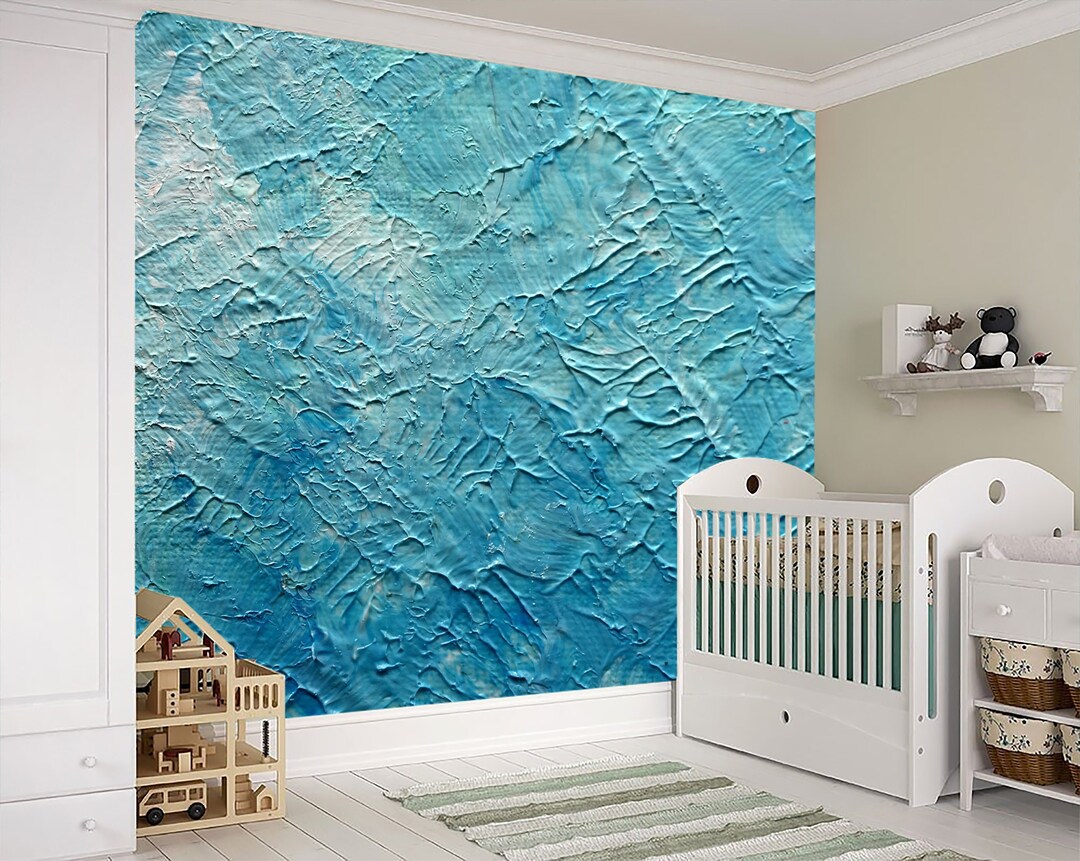 Water Service Wallpaper Navy Wall Mural Self Adhesive - Etsy
