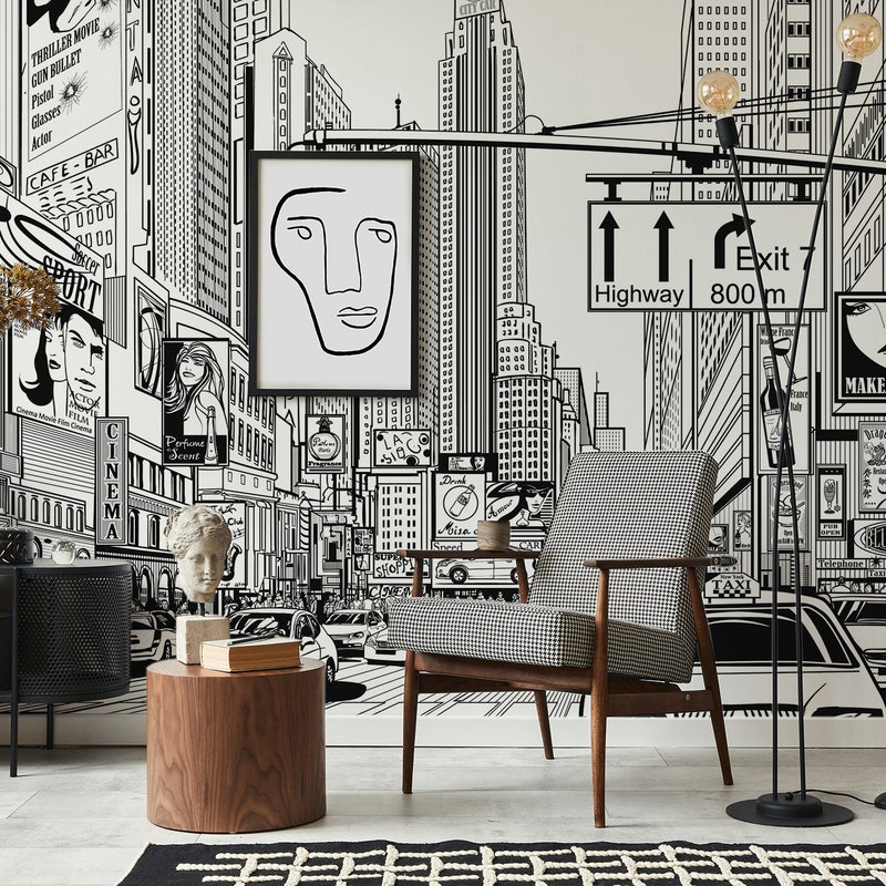 City Wallpaper Playroom - Etsy UK