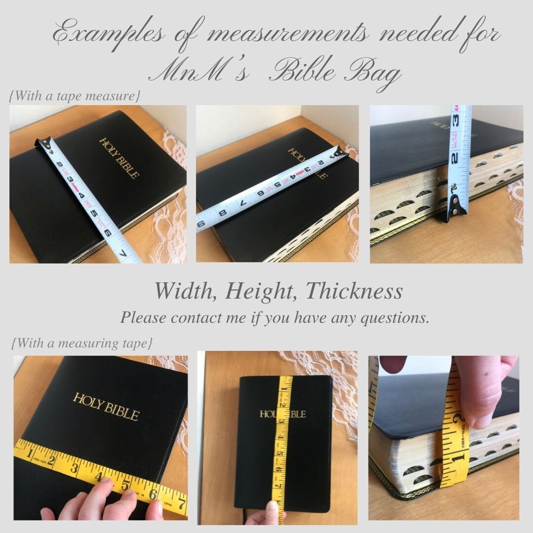 Gray Bible Cover Purse for Women, Custom Bible and Journal Bag, Custom ...