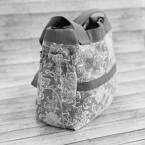 Autumn Leaves Mini Everything Tote, Small Tote Bag With Pockets for ...