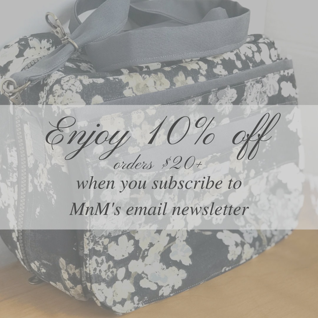 Custom Sewn Blue Bible Bag for Women, Made to Fit 1 or 2 Books for ...