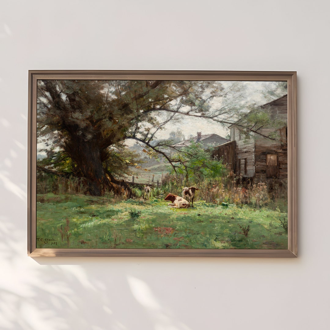 American Impressionism, Theodore Clement Steele, Original Antique ...