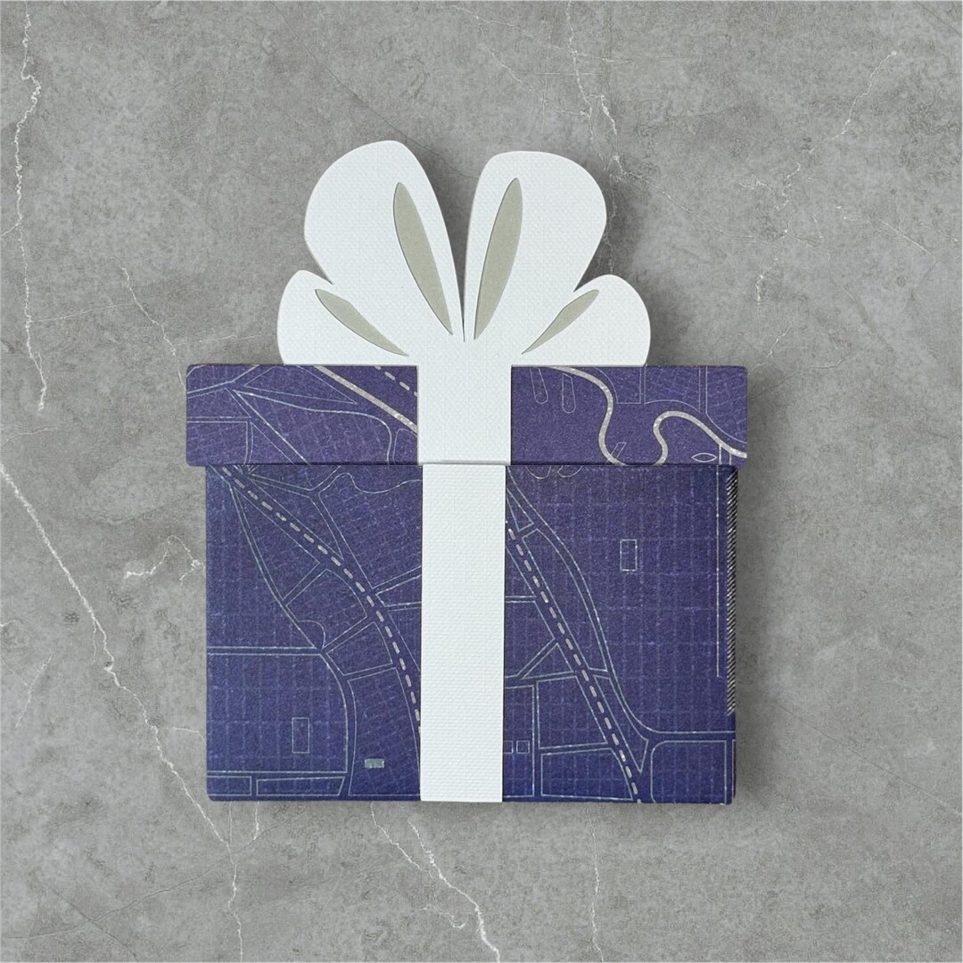 GIS Map Gift Card Holder - Etsy