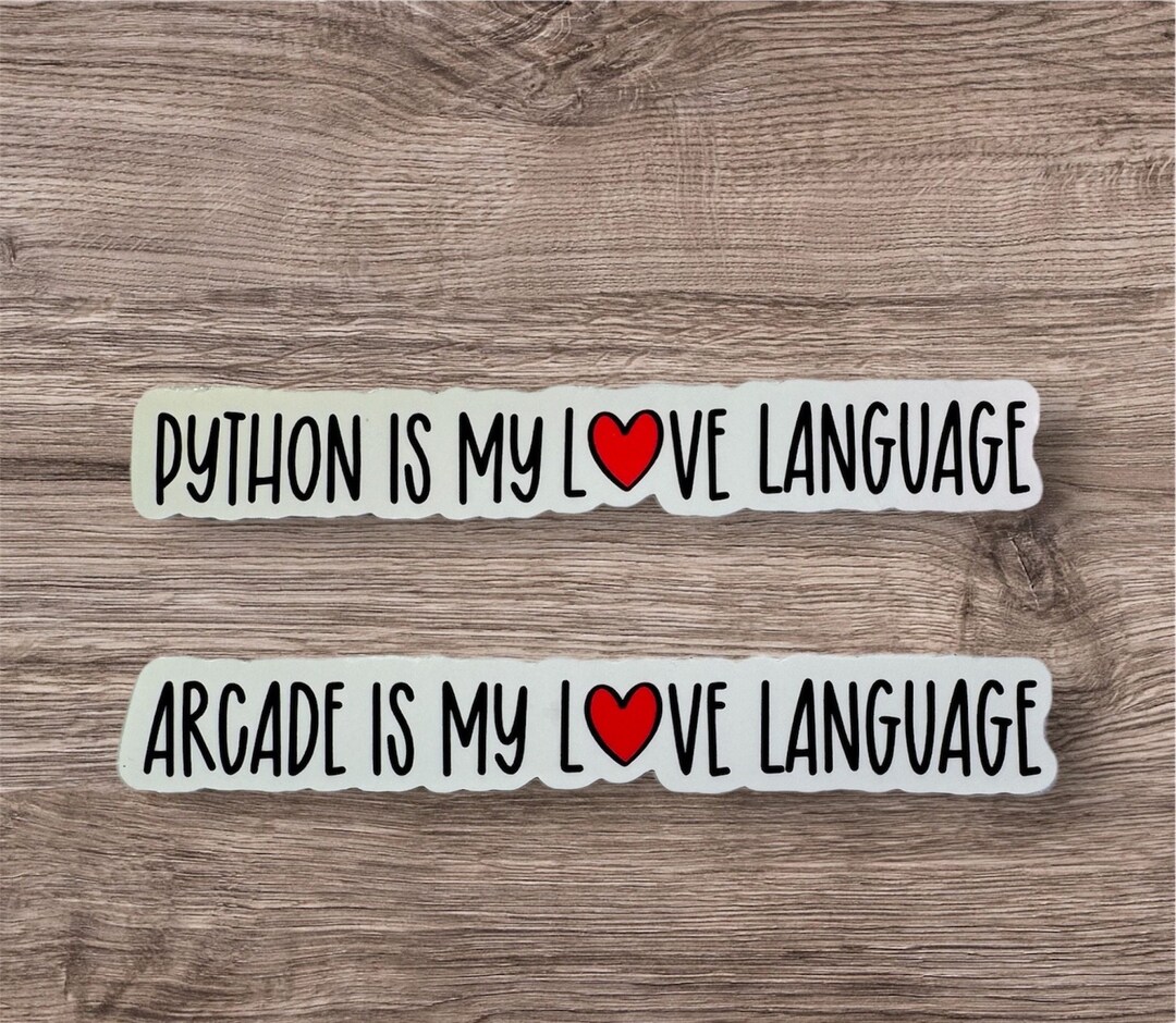 Python and Arcade GIS Sticker - Etsy