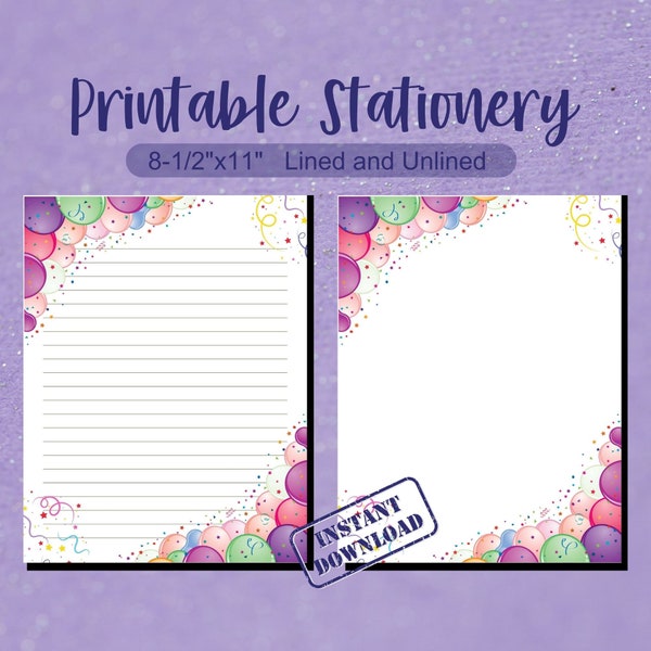 Lined Paper - Etsy
