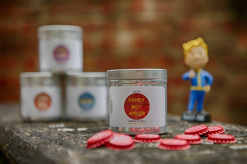 Dandy Boy inspirado Toffee Apple perfumado Fallout Soy Wax | Etsy