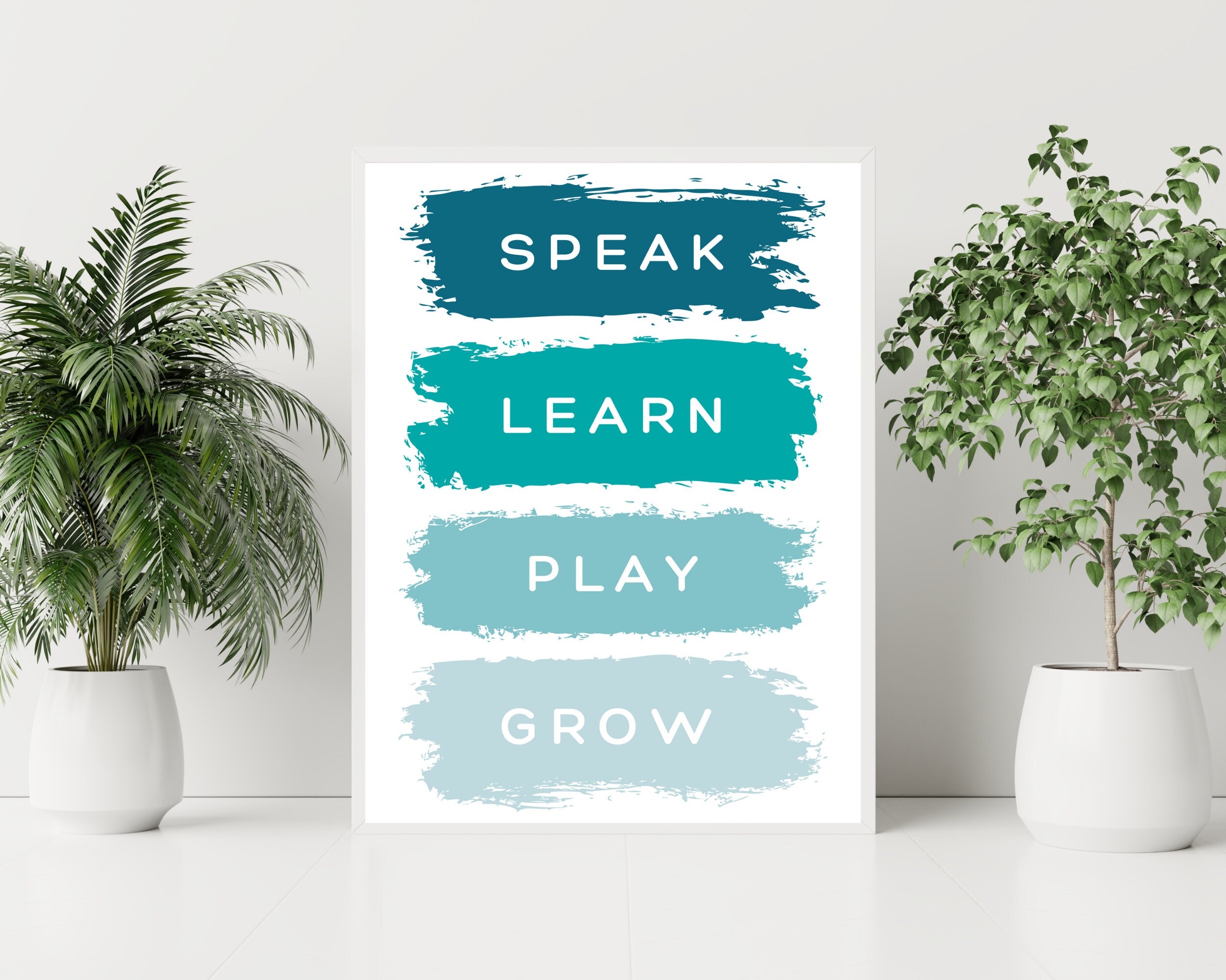 SLP Office Posters Blue Digital Speech Posters Speech - Etsy