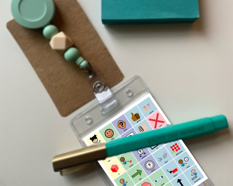 Mini Core Board Mini Communication Board Travel AAC - Etsy Canada