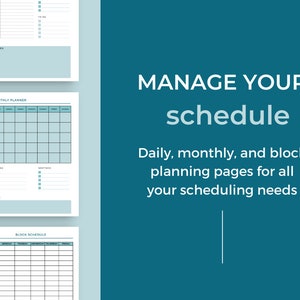 School SLP Planner: Printable Speech Therapy Resources (digital ...