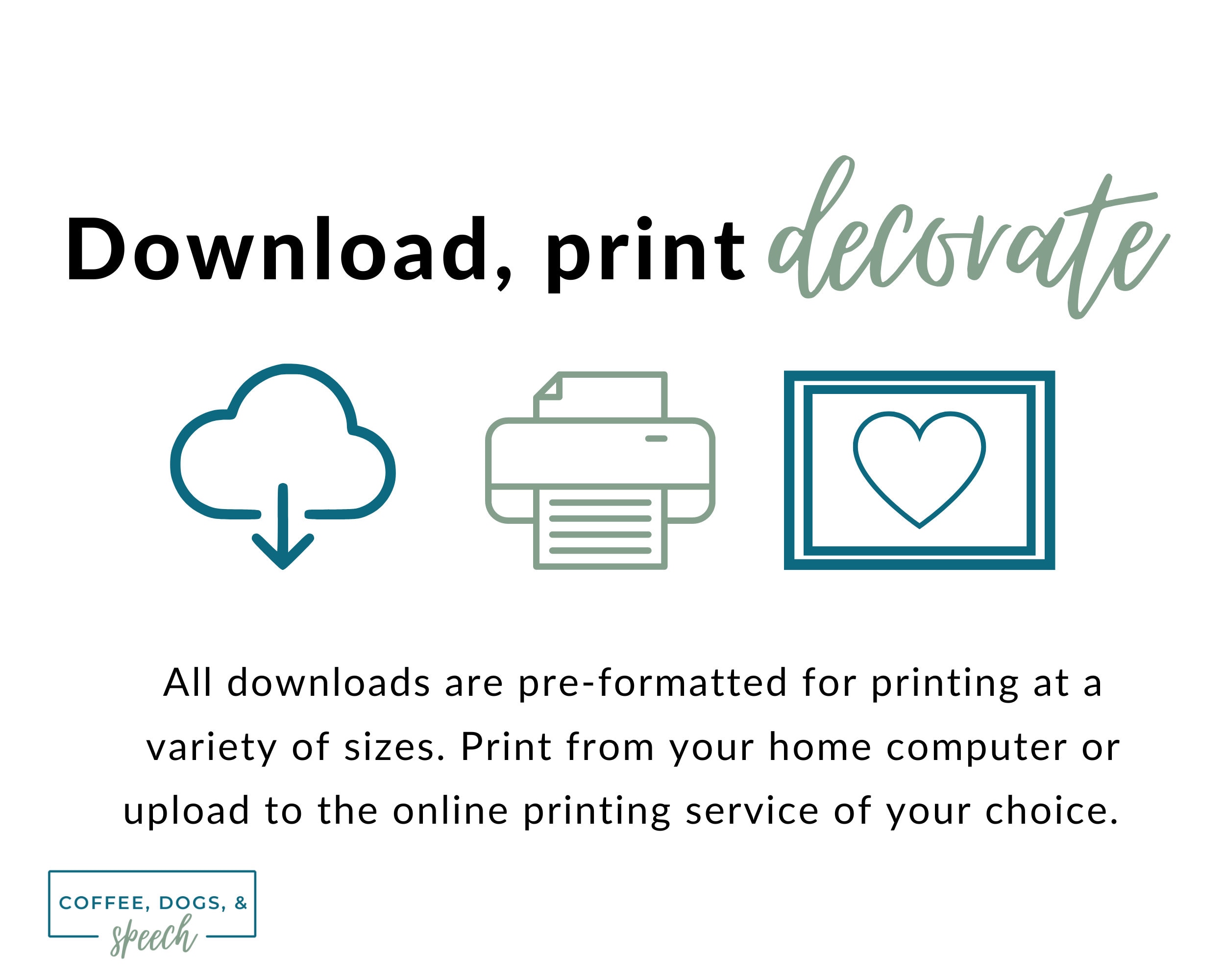 SLP Scope of Practice Poster: Speech Therapy Office Decor (digital ...