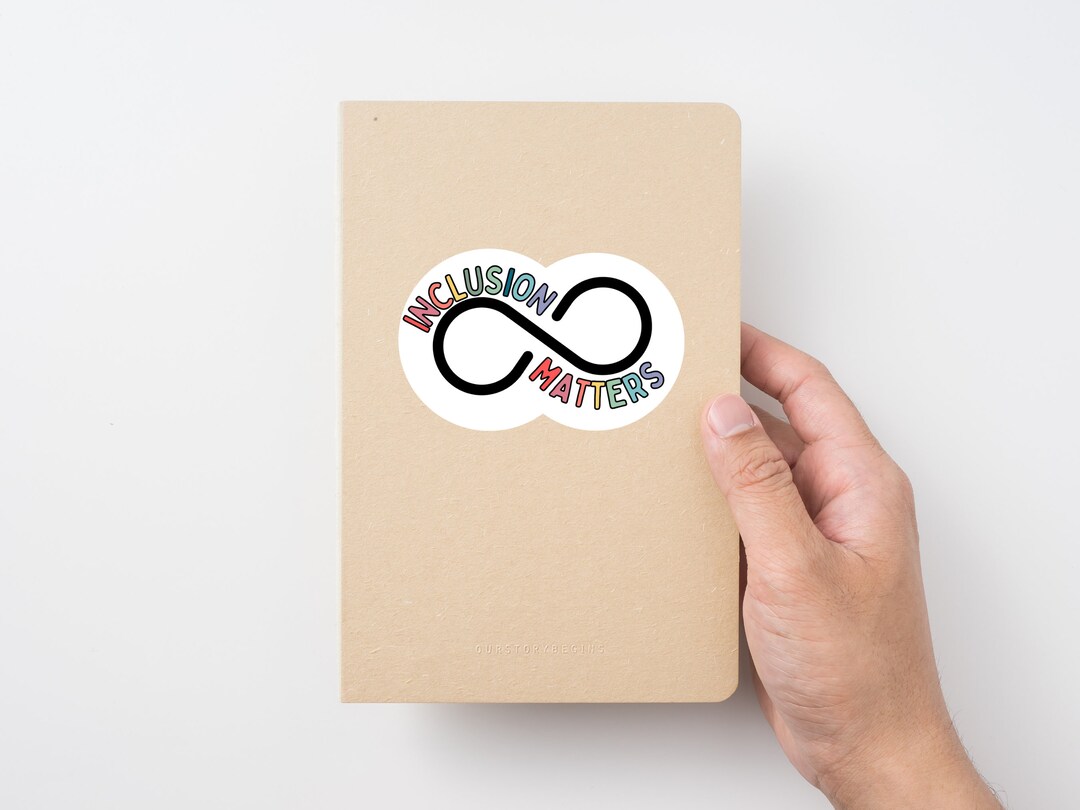 Inclusion Matters Sticker | Neurodiversity Affirming Sticker | Autism ...