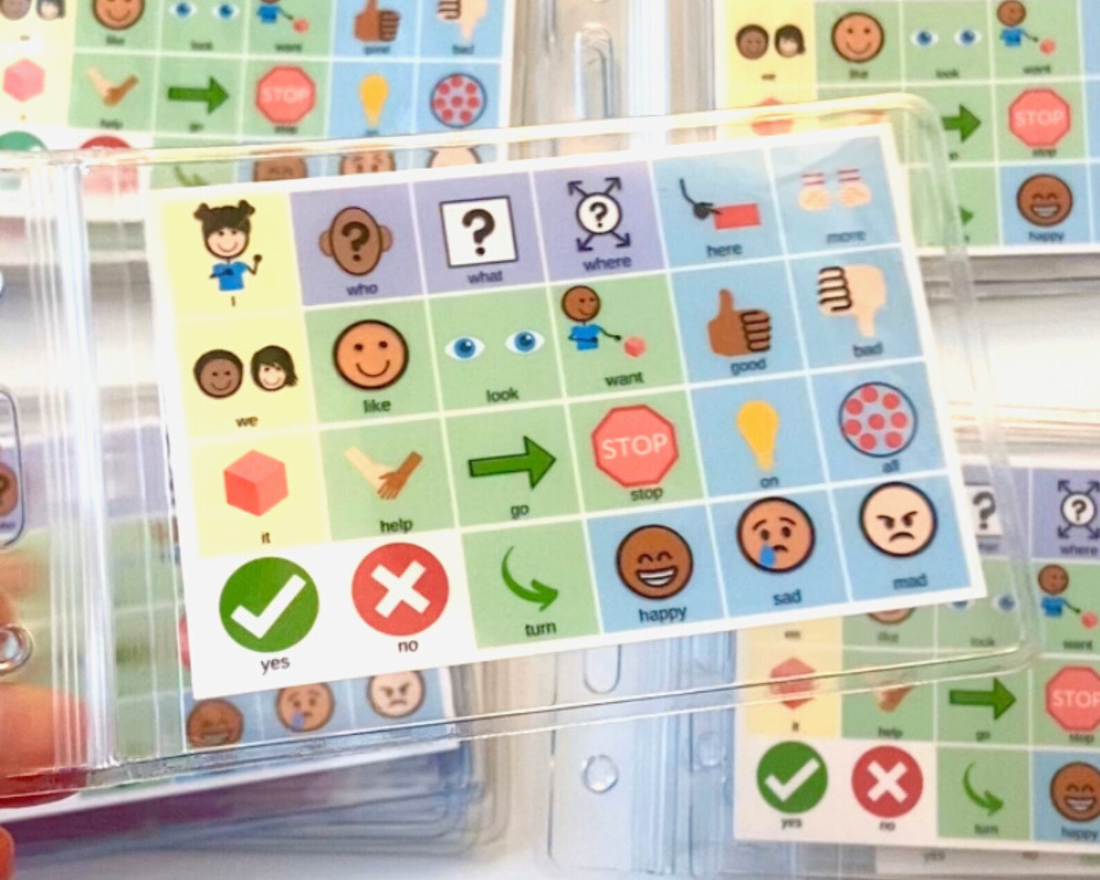 Mini Core Board Mini Communication Board Travel AAC - Etsy Canada