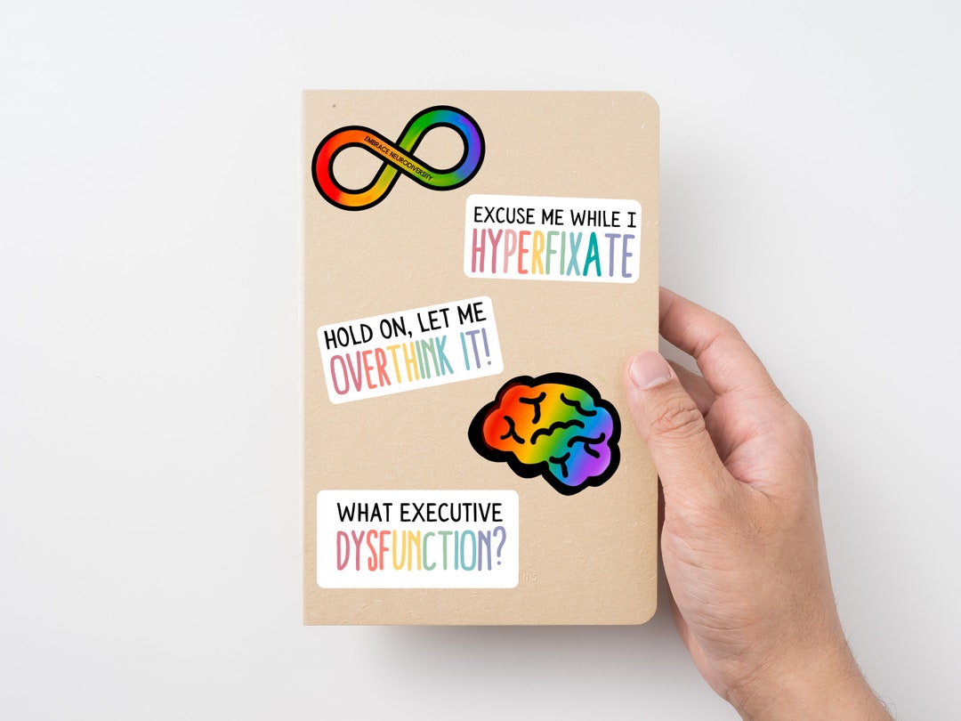Neurodiversity Affirming Sticker Pack: ADHD, Autism - Etsy