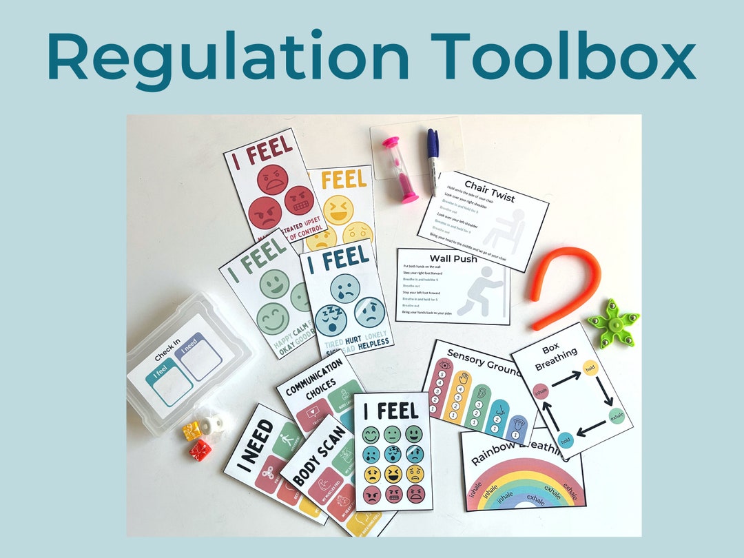 Regulation Toolkit Sensory Tools Fidget Toys Sensory - Etsy