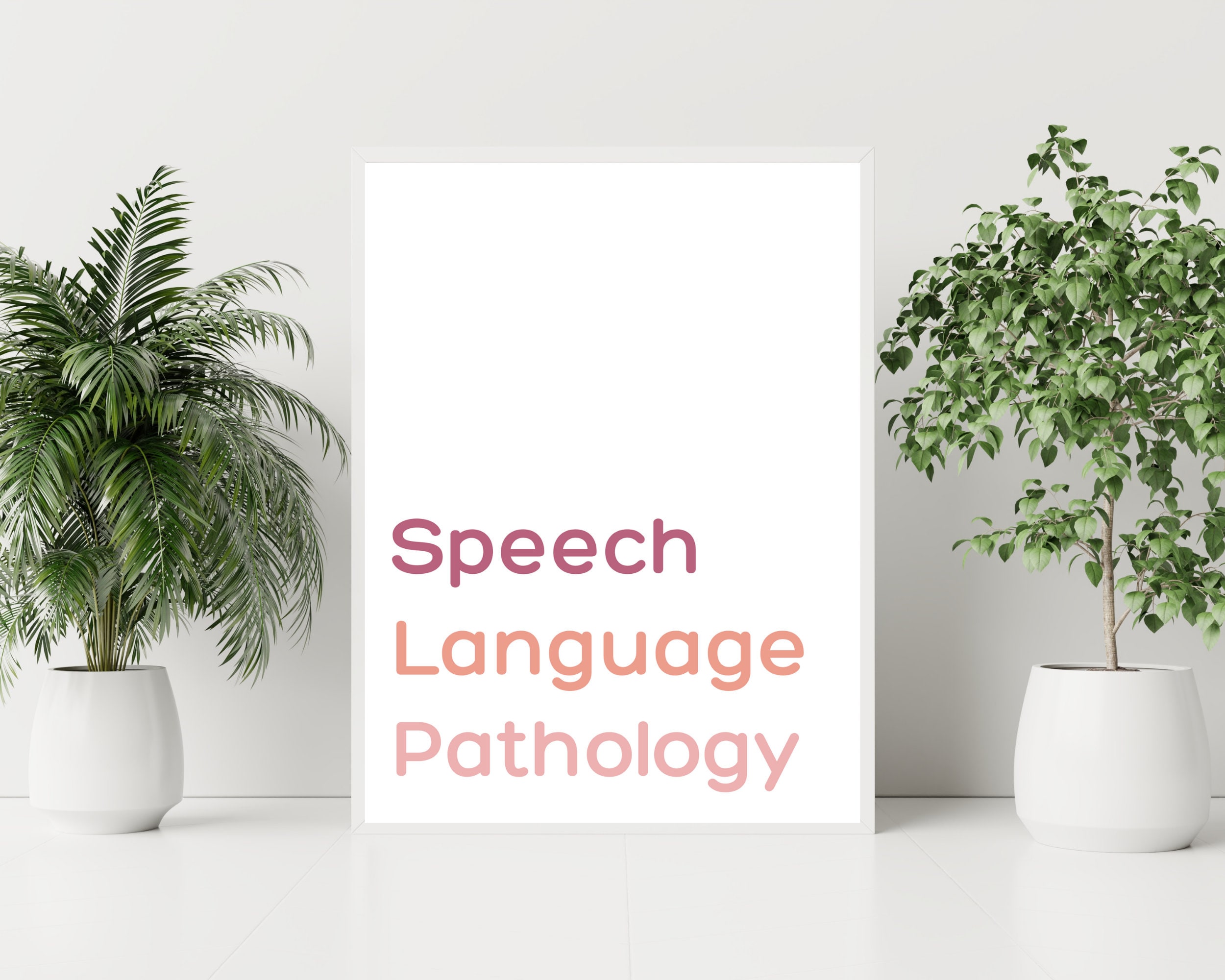 SLP Office Posters Pink Digital Speech Posters Speech - Etsy