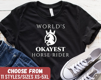 Funny Horse Shirt, Horse Rider Gift, Equestrian Gift, Funny Horse ...