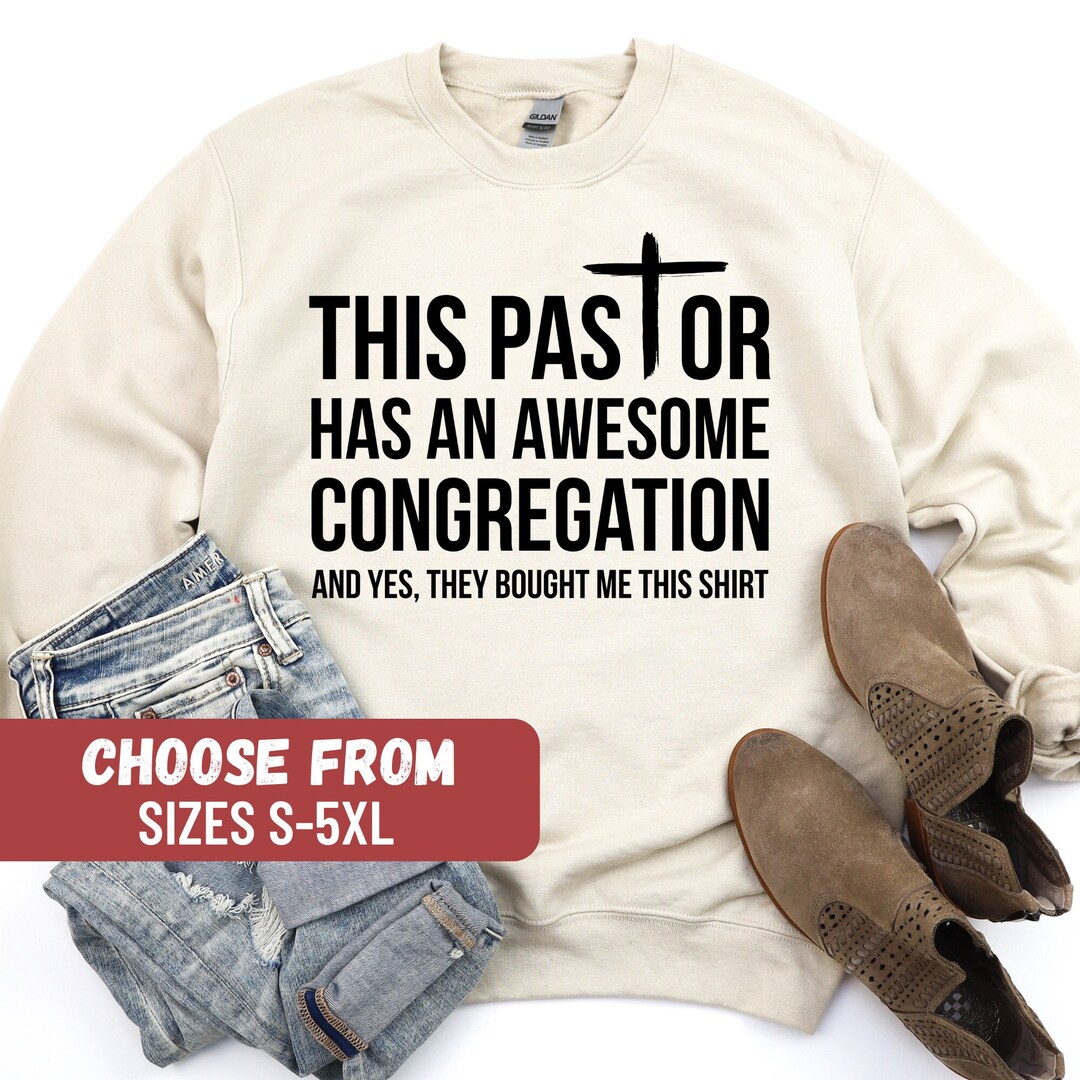 Pastor Gift, Pastor Appreciation Gift, Pastor Sweater, This Pastor Has ...