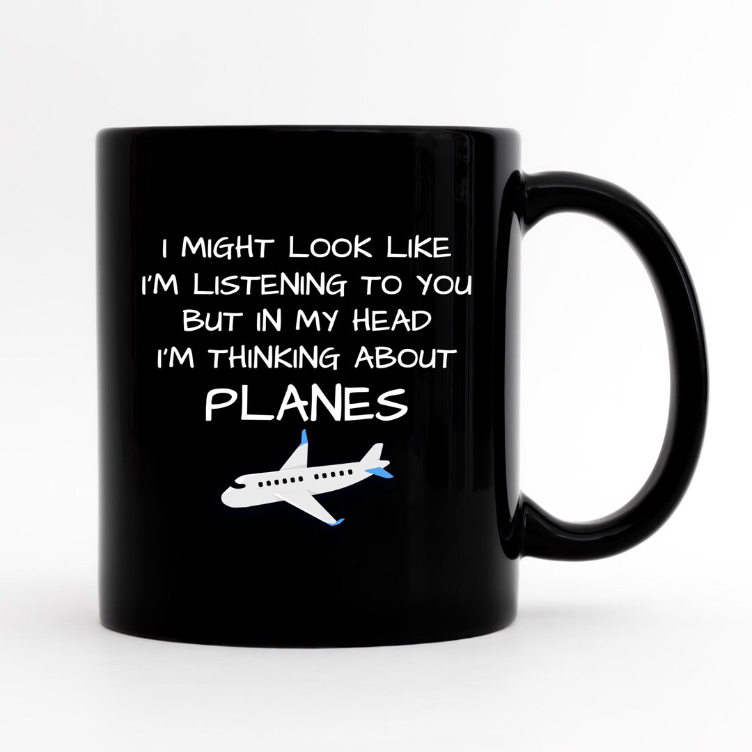 Funny Plane Mug, Planes Coffee Mug, Plane Gift, Pilot Coffee Mug, Plane ...