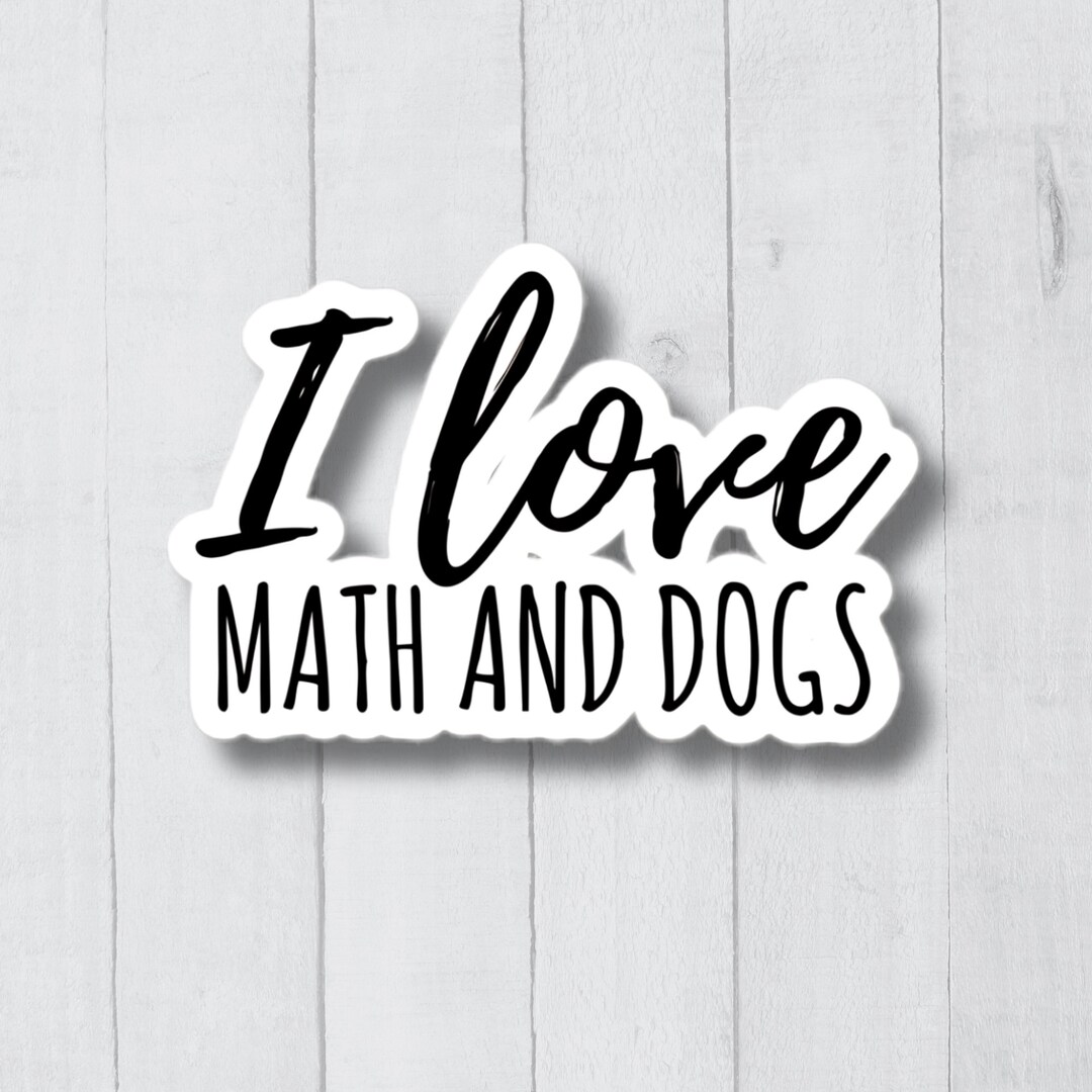 Math Laptop Stickers, Math Water Bottle Decals, Tumbler Sticker, Math ...