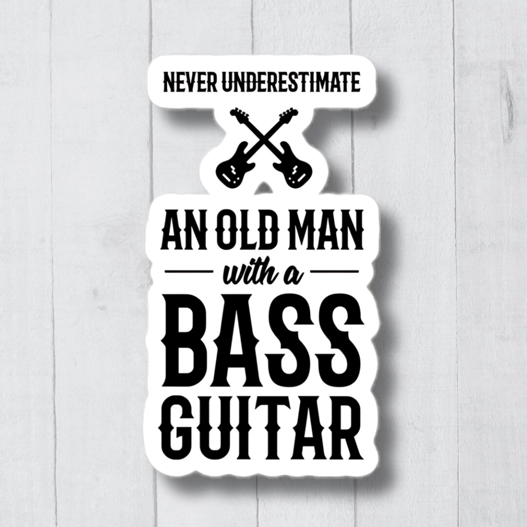 Funny Sticker for Guitar, Sticker for Guitar Case, Cute Music Stickers ...