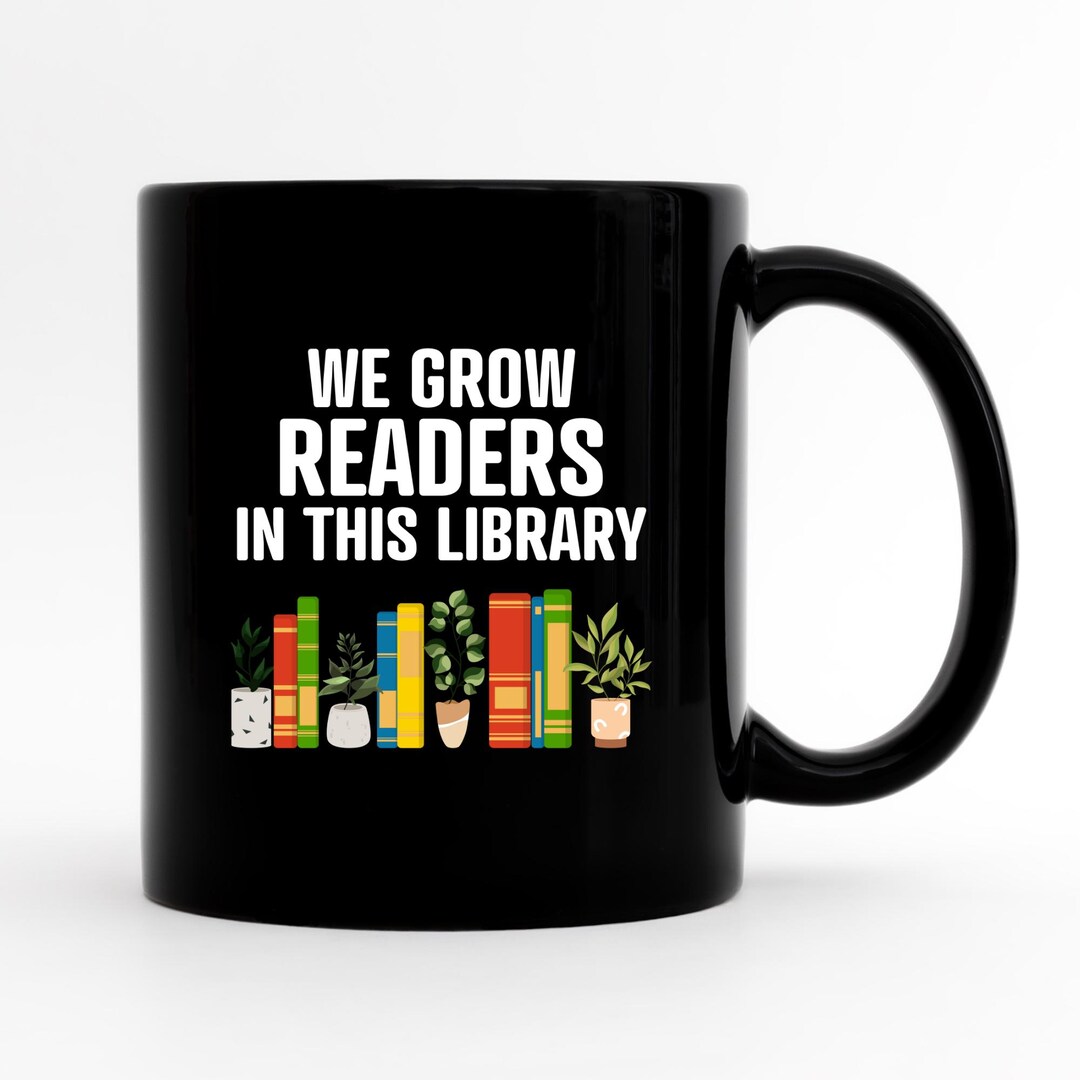 Funny Librarian Mug, Librarian Cup, Librarian Gift, Cute Librarian Mug ...