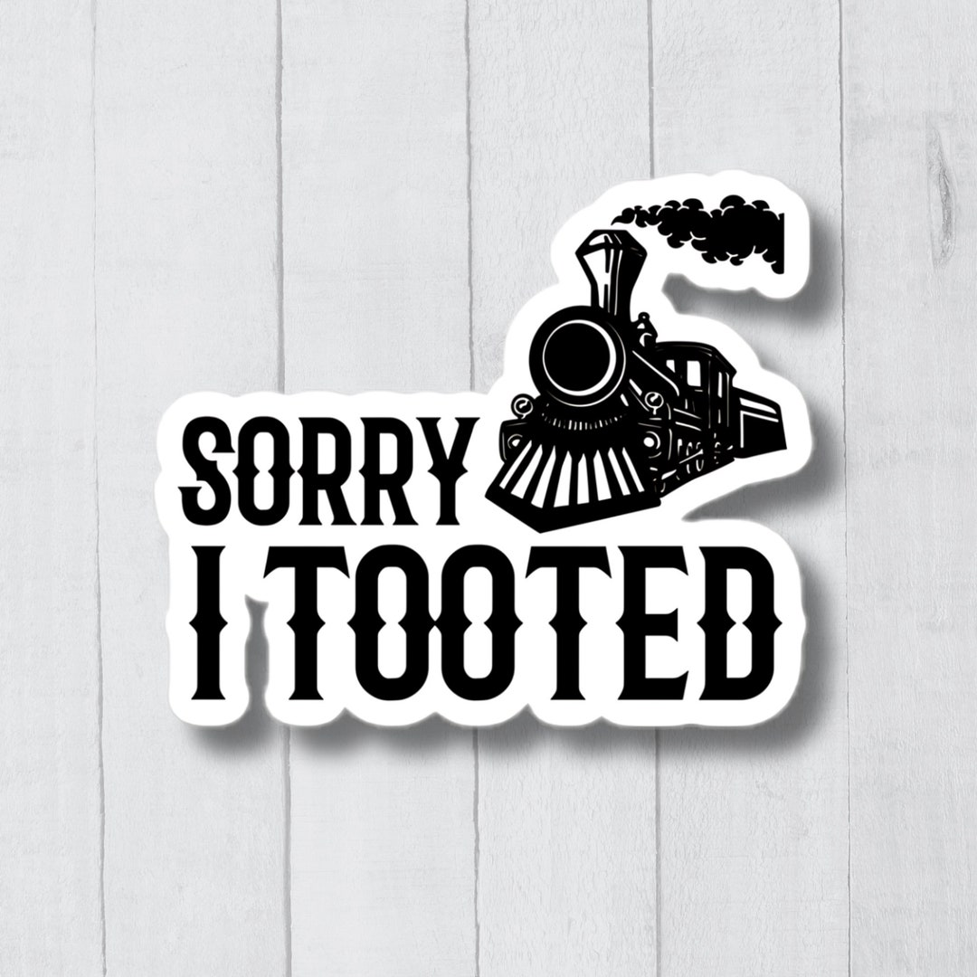 Train Vinyl Decal, Train Decal, Funny Train Stickers, Train Decor ...