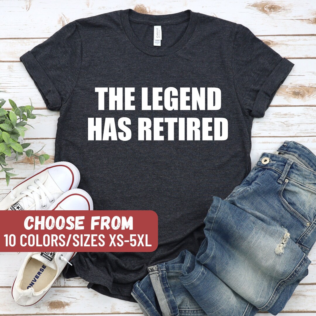 Funny Retired Shirt, Funny Retirement Gift for Men, Retirement Gifts ...