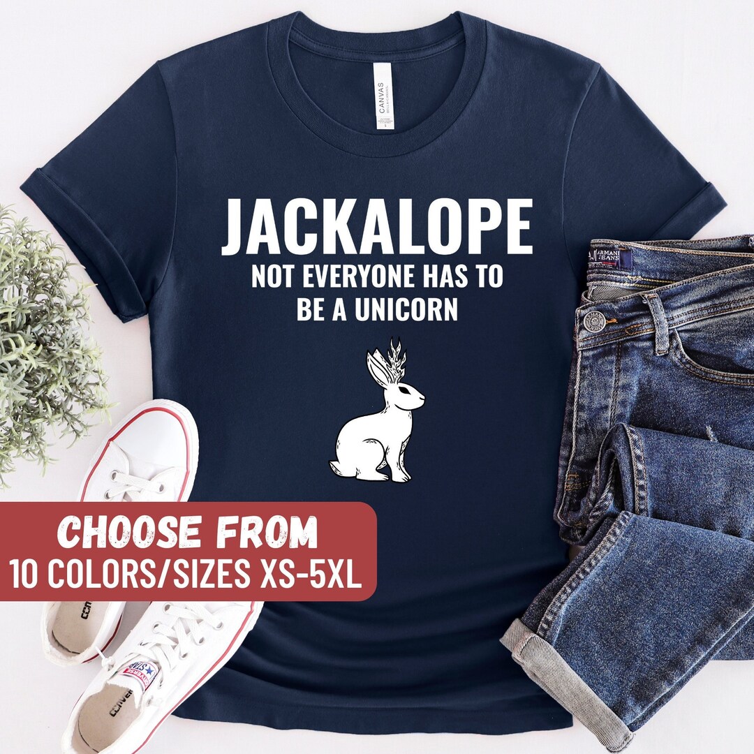 Funny Jackalope Shirt, Jackalope Art, Cryptozoology Shirt, Cryptid ...