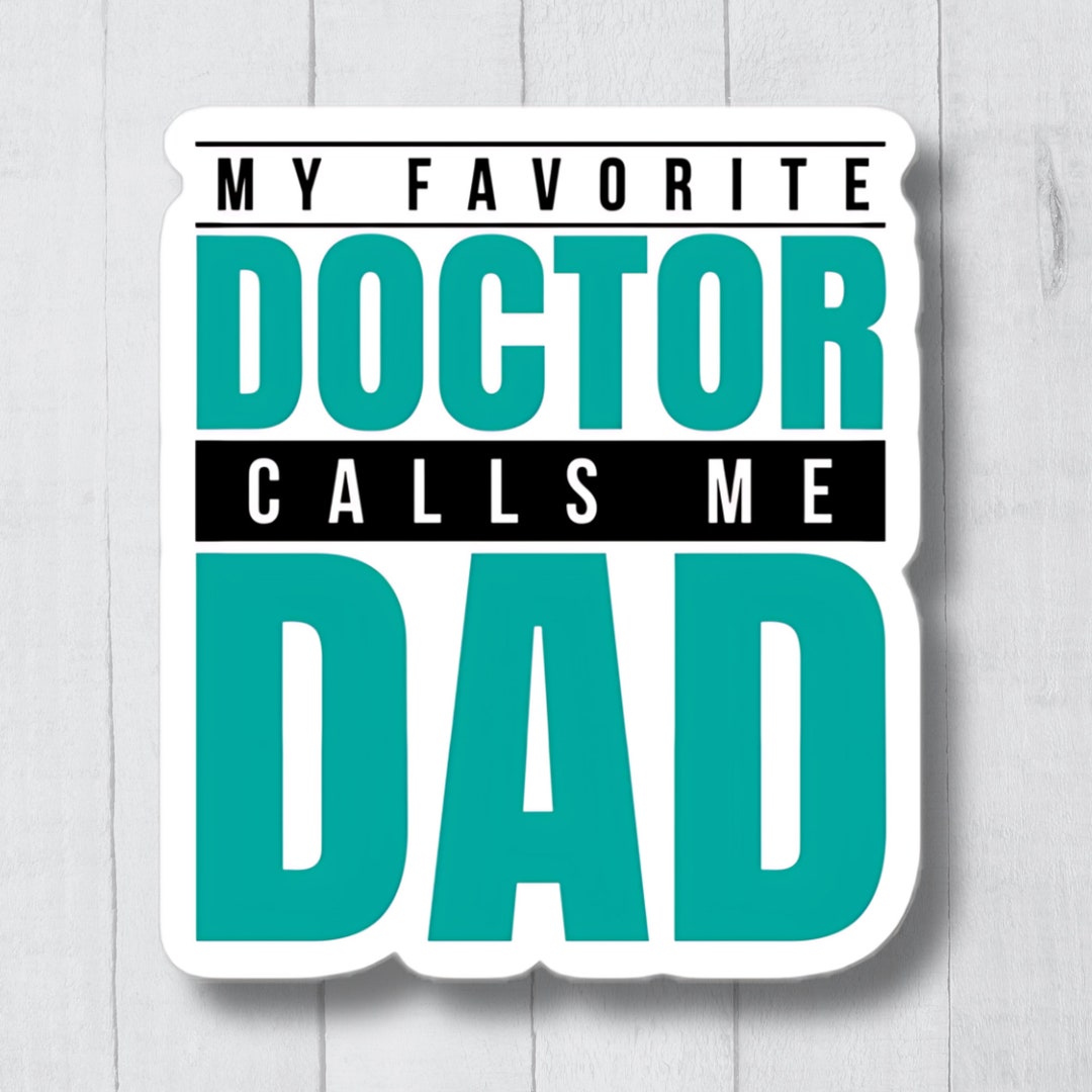 Funny Doctor Stickers, PHD Gift, Medical Student Gift, Doctor Gift ...
