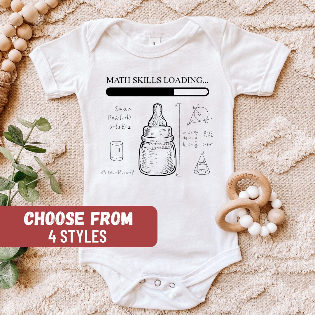 Funny Baby Bodysuit, Math Baby Bodysuit, Baby Gift, Baby Clothes, Cute ...