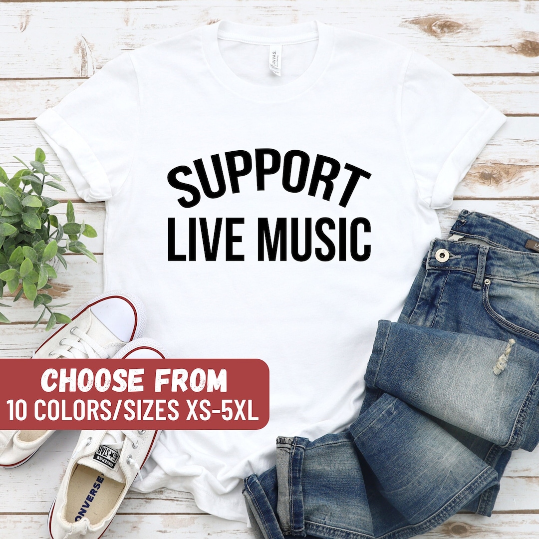 Music Shirt, Music Gift, Concert Shirt, Festival Shirt, Music Lover ...