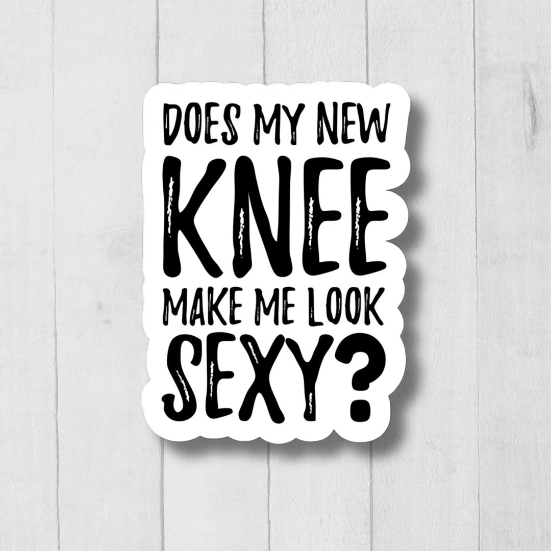 Knee Surgery Sticker, Orthopedic Decal, Medical Sticker, Knee ...