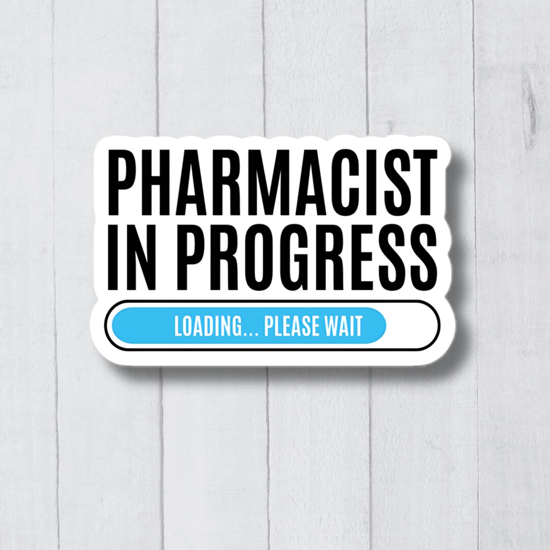 Funny Pharmacy Sticker, Pharmacy Student Gift, Cute Phamarcy Tech ...